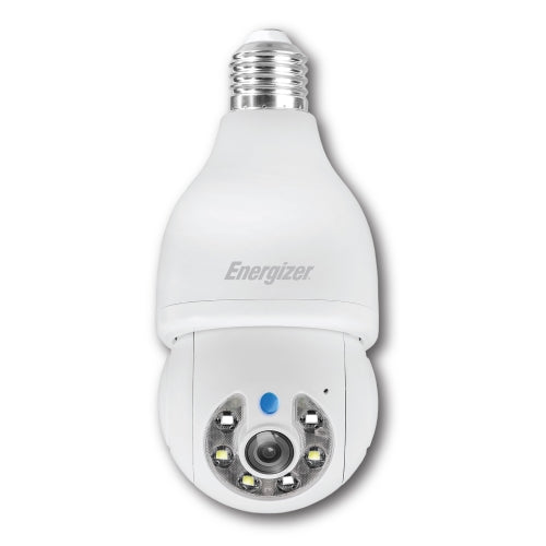 Smart Wifi 2K Bulb Socket Auto Tracking Pan Tilt White Camera ...