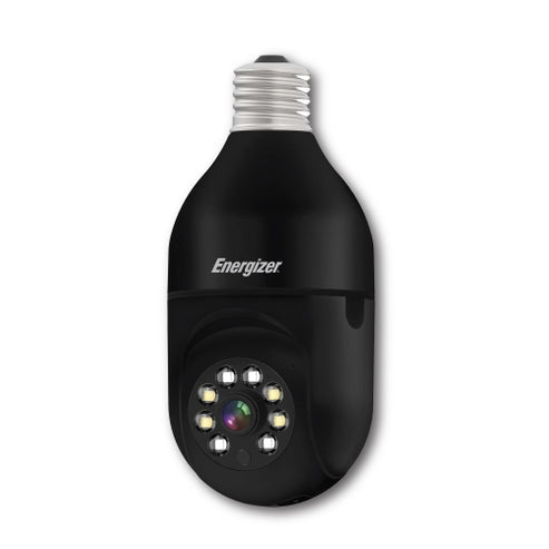 Smart Wifi 1080p Bulb Socket Pan Tilt Camera – Energizer Connect