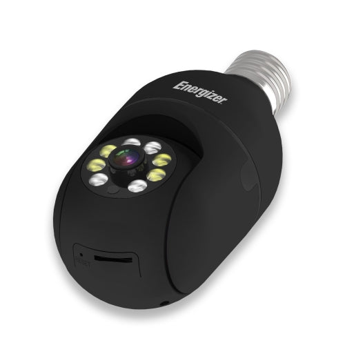 Smart Wifi 1080p Bulb Socket Pan Tilt Camera – Energizer Connect