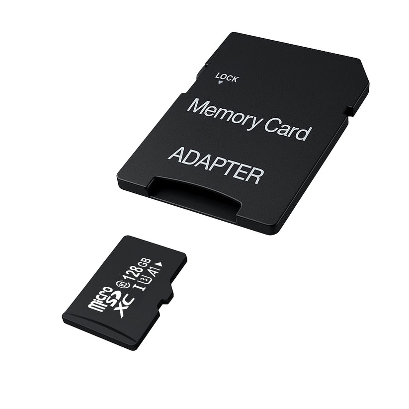 1 Pack Digital Film microSDXC Memory Card with Full Size Adapter - 128 ...