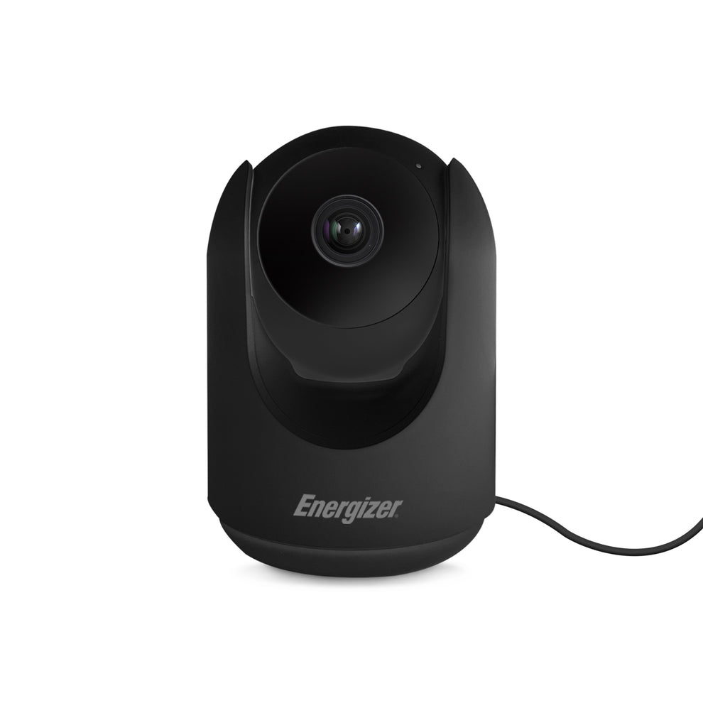 Smart 2K Indoor Pan & Tilt Wired Motion Tracking Camera – Energizer Connect